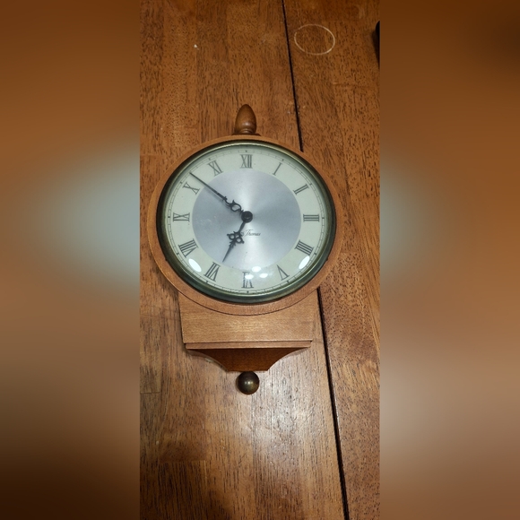 Wall Decor | Vintage Seth Thomas Windup Wall Clock Tested Destiny Wood ...